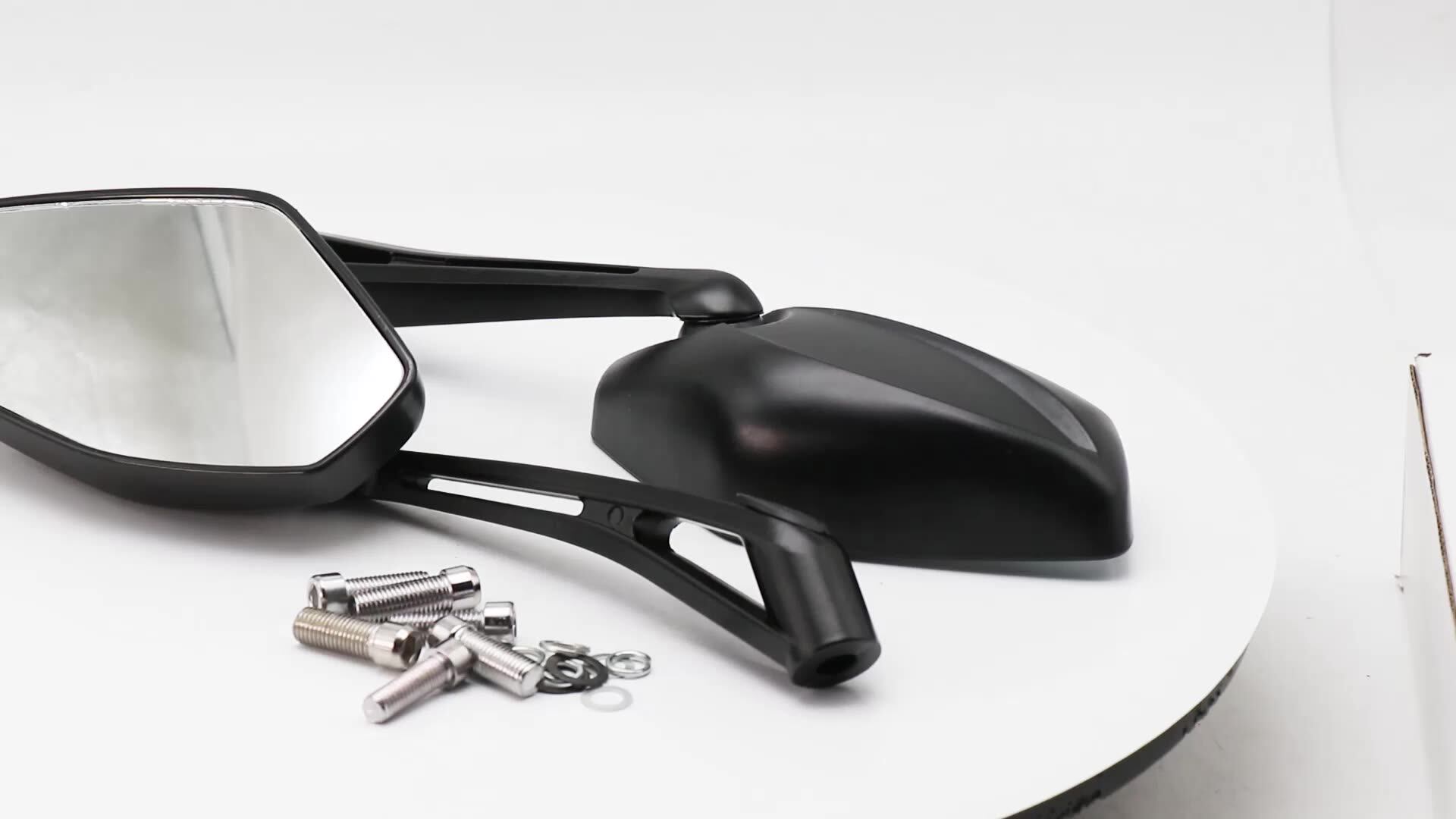 Racing Motor Handle Bar End Mirror Rearview Mirror Motorcycle Mirrors ...