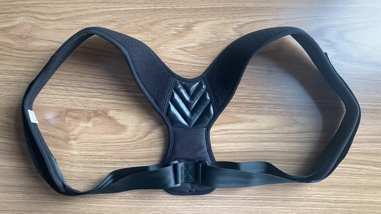 Adjustable Back Brace Posture Lumbar Support Belt Back Magnetic Posture ...