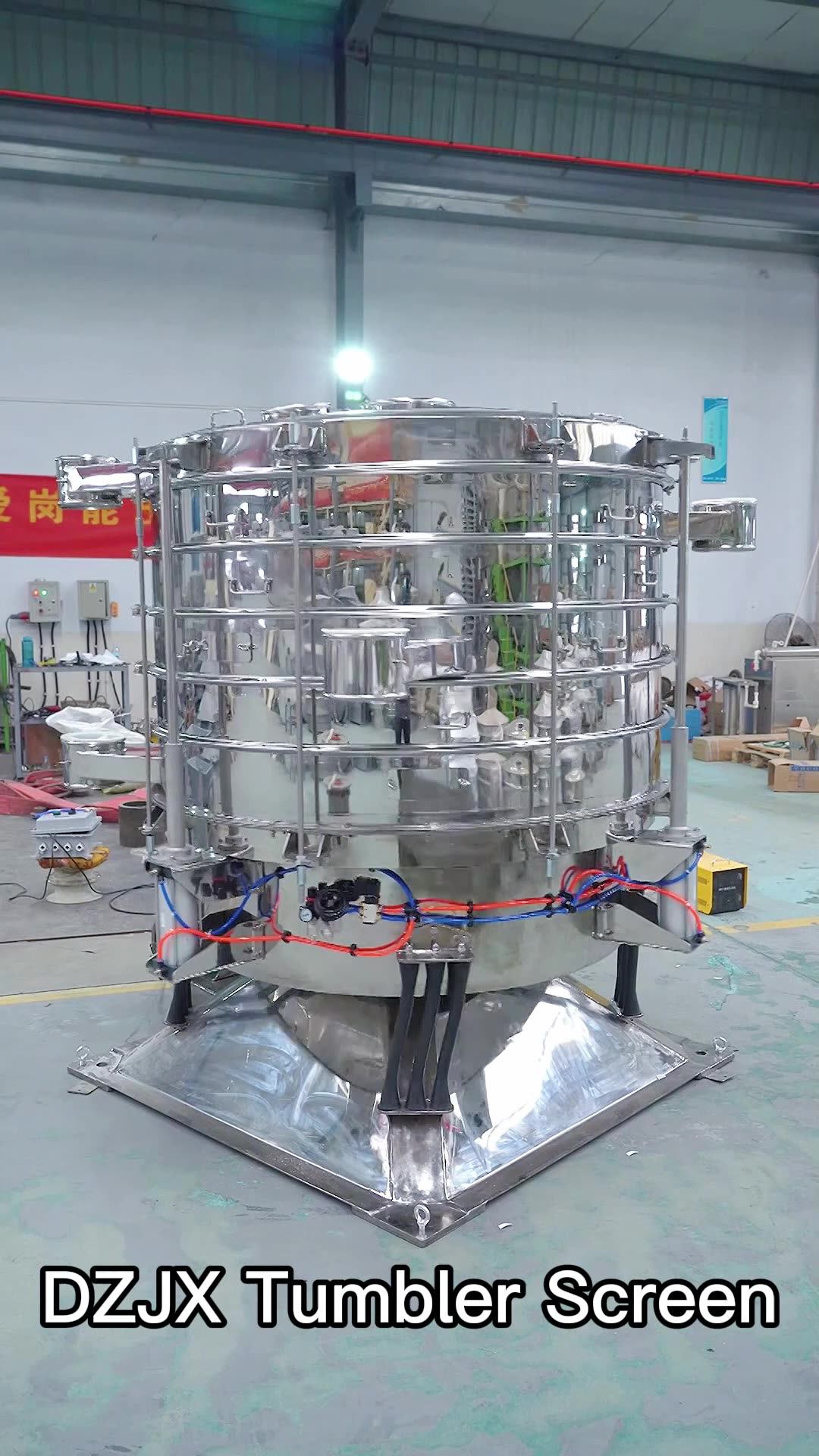 Dzjx Starch Popcorn Sifter Rotating Mealworm Circular Swing Tumbler ...