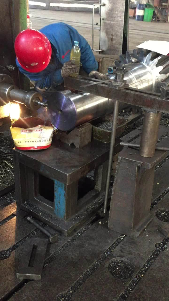 Ball Mill Forging Steel Pinion Shaft/heavy Duty Lathe Machining Mill ...