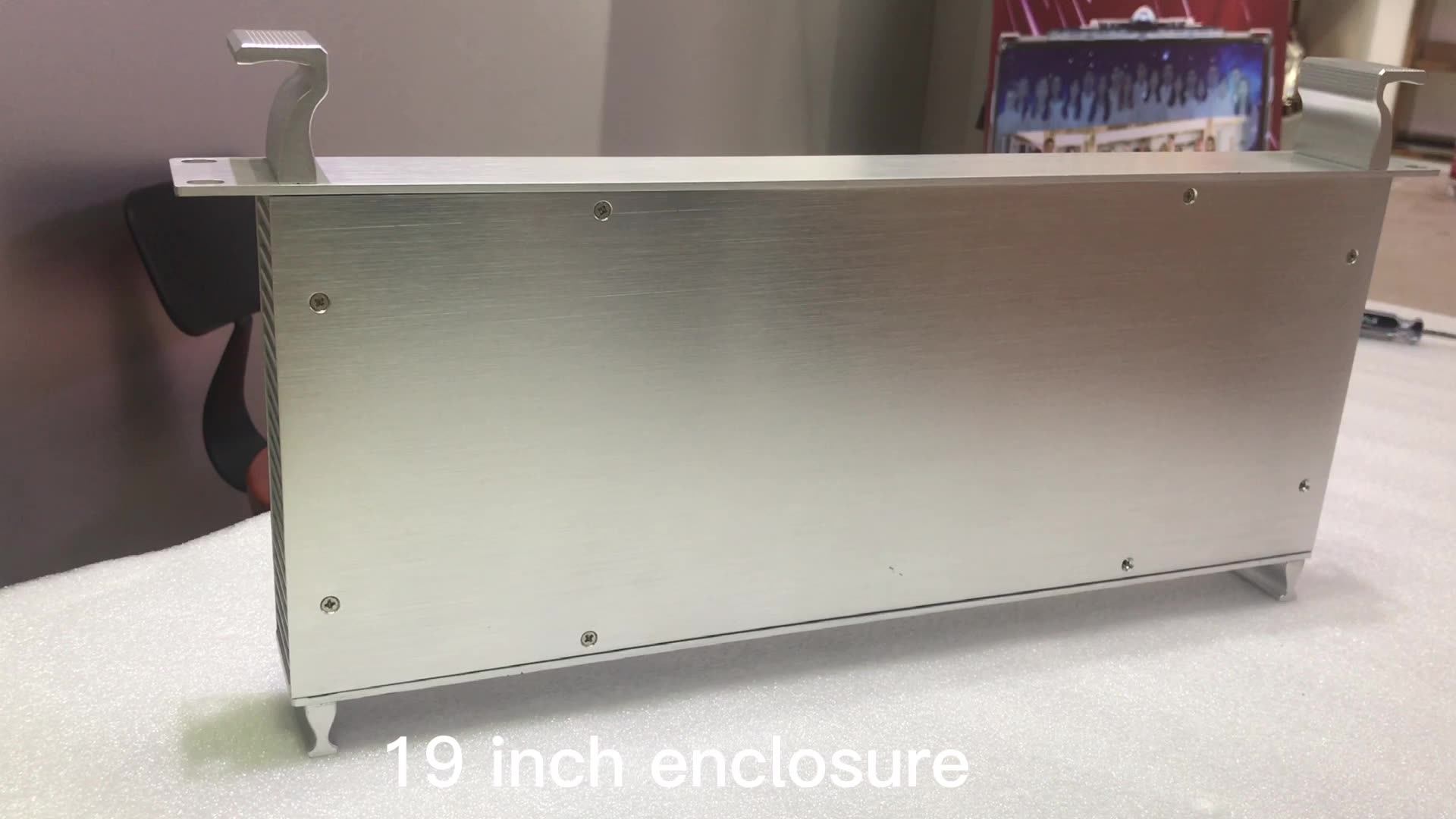 Ygh001 1u 19 Inch Standard Rack Mount Computer Case Enclosure Chassis ...