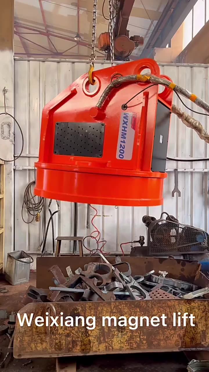 20ton,30ton,40ton Steel Scrap Hydraulic Excavator Lifting Electro ...