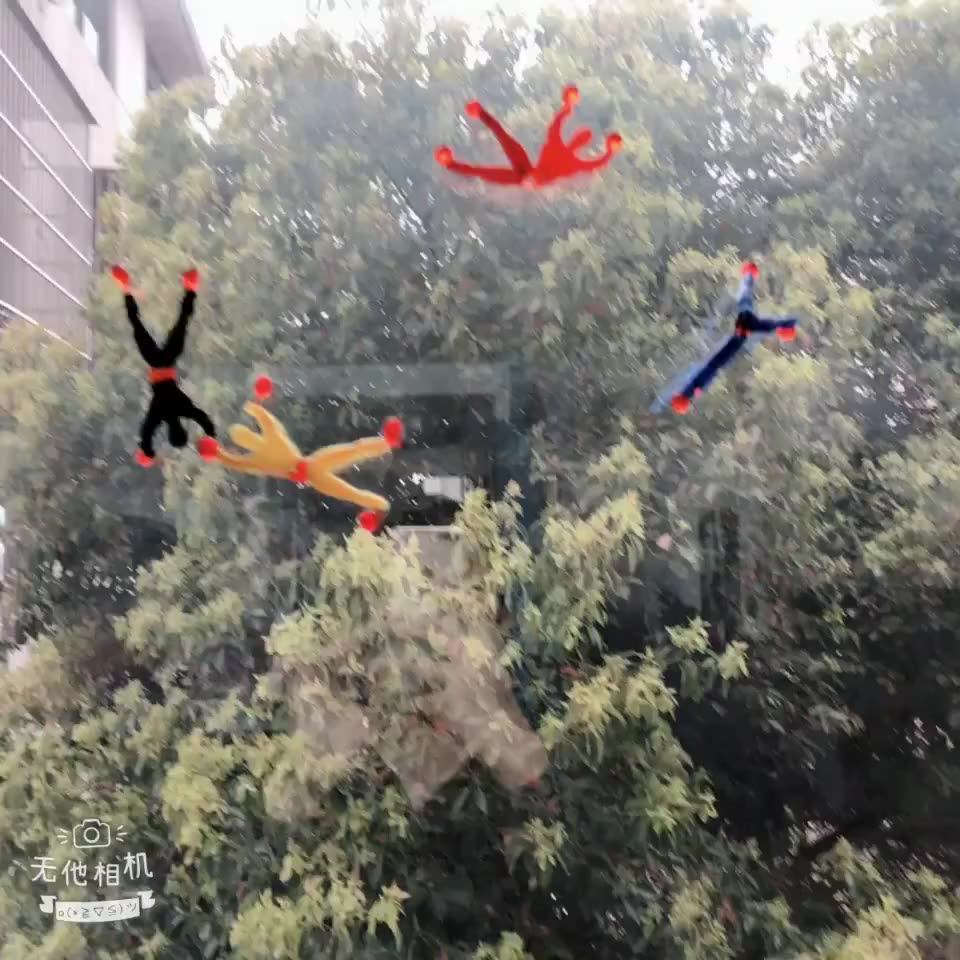 Stretchy Sticky Toy Sticky Wall Man Climber Rolling Men Creative Tricky ...