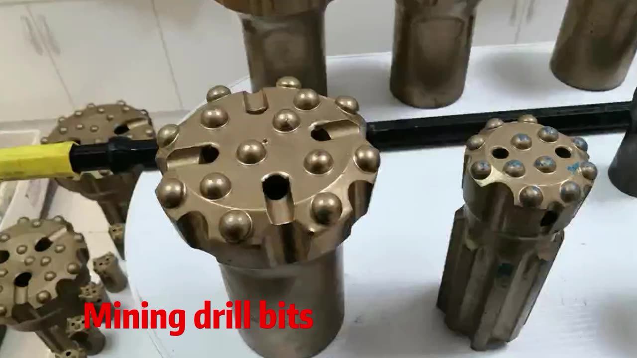 Dth Drilling Bit Low Air Pressure Button Bit Rock Drilling Tools Down The Hole Dth Hammer Bit ...