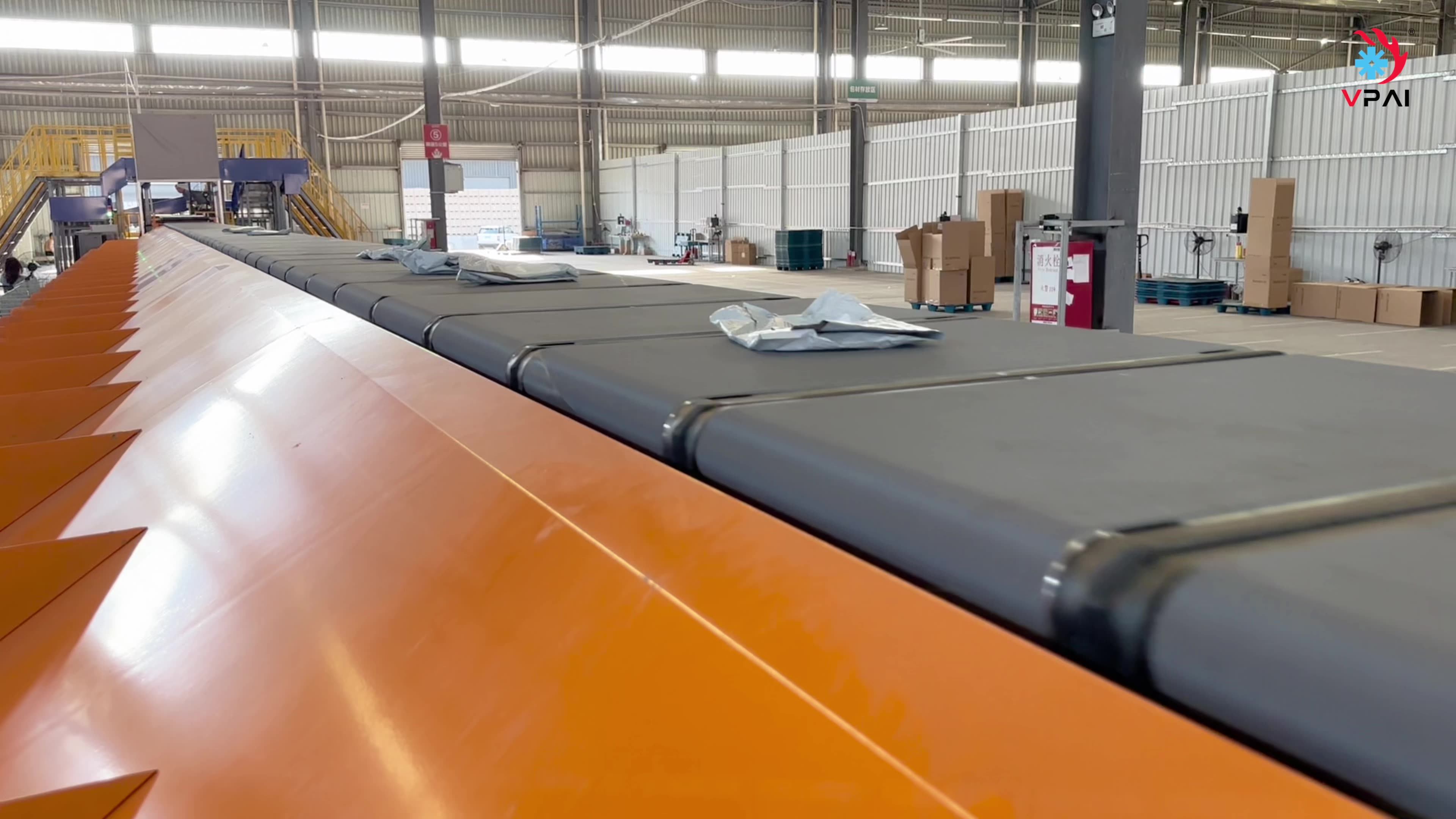 Mail Sorting Courier Sorting Parcel Sorting Conveyor System For Post ...