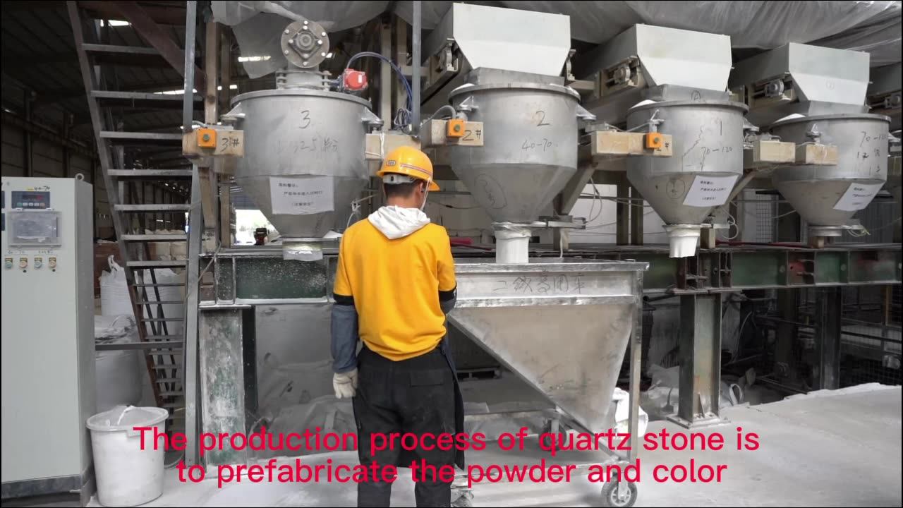 Calacatta Series Quartz Slab Production Line 20mm Thickness Engineered ...