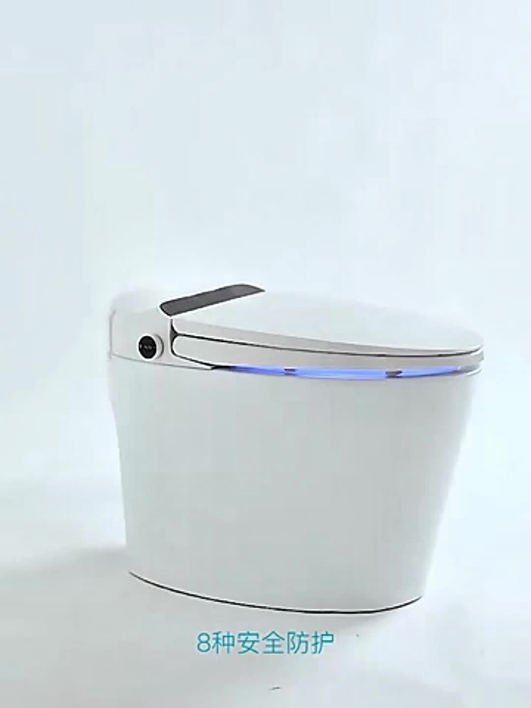 Ceramic Ai Touchless Flush Sensor Automatic Electric Wc Smart ...