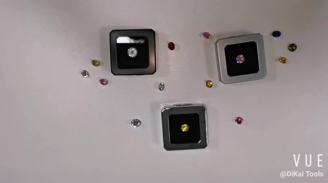 High Quality Jewelry Gemstone Loose Diamonds Metallic Display Boxes ...