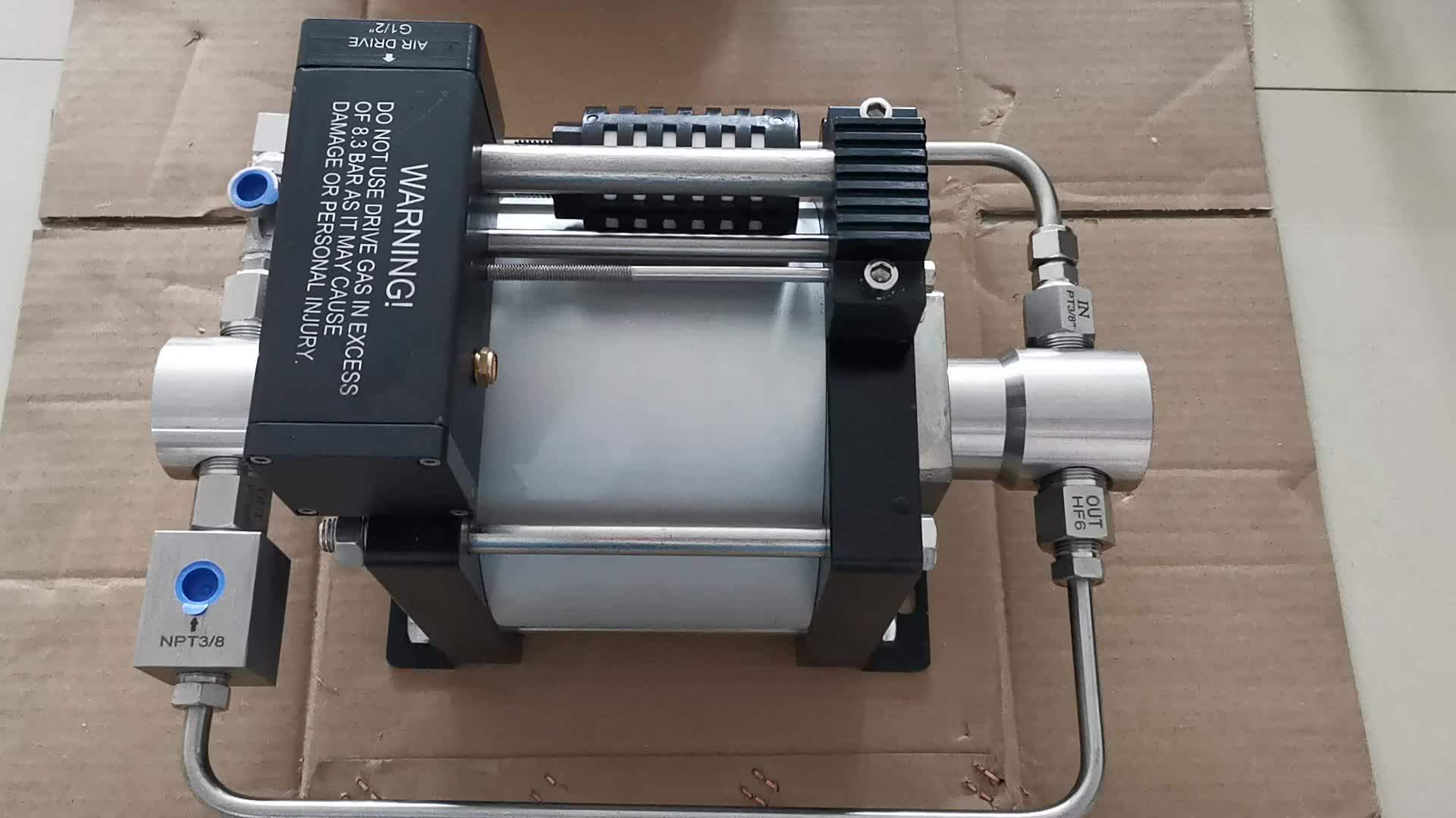 Usun Model:at130 800-1000 Bar High Pressure Pneumatic Driven Water Test ...