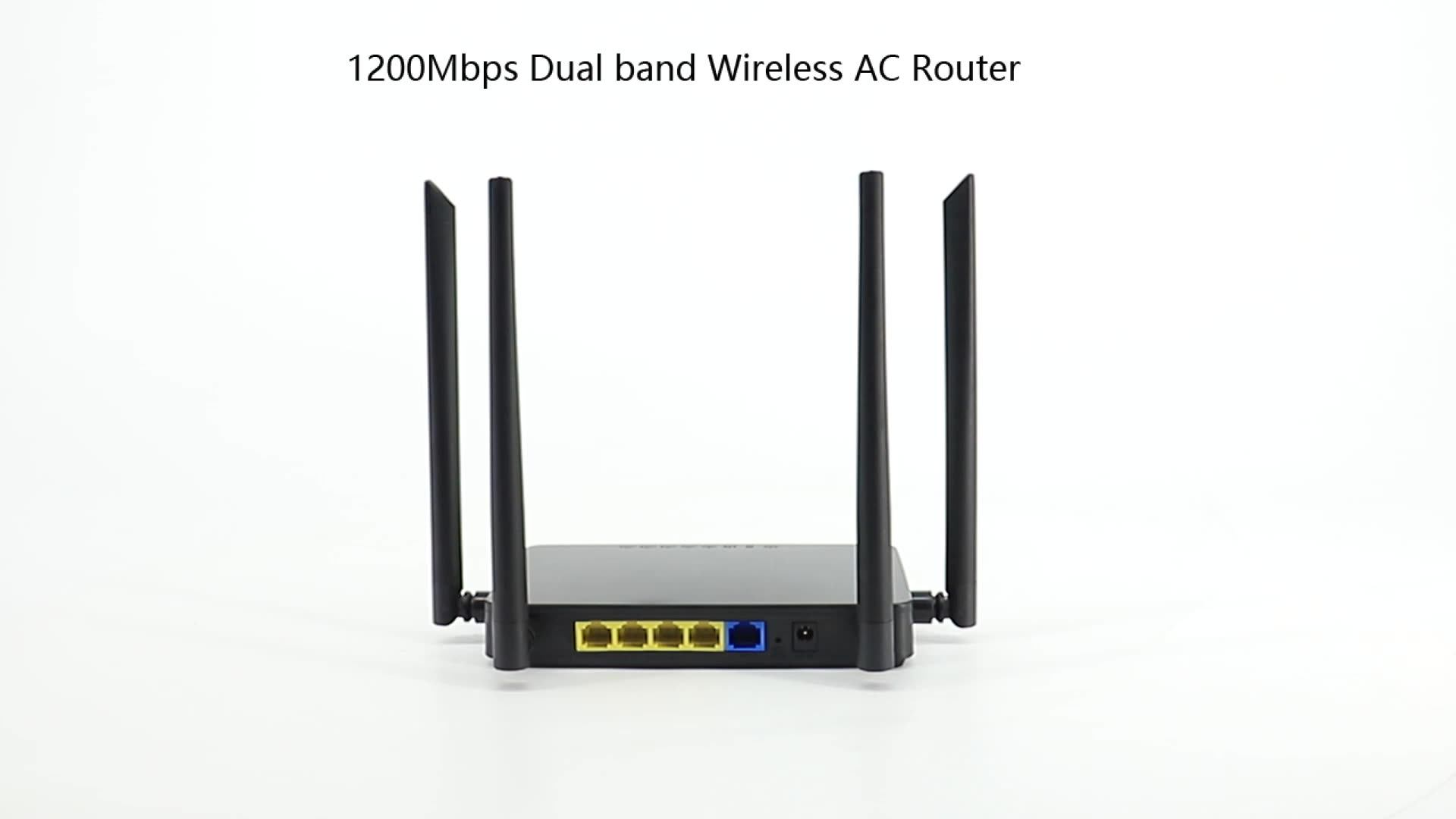 1200mbps Wireless Router Access Point 2.4g/5g Dual Band Openwrt ...
