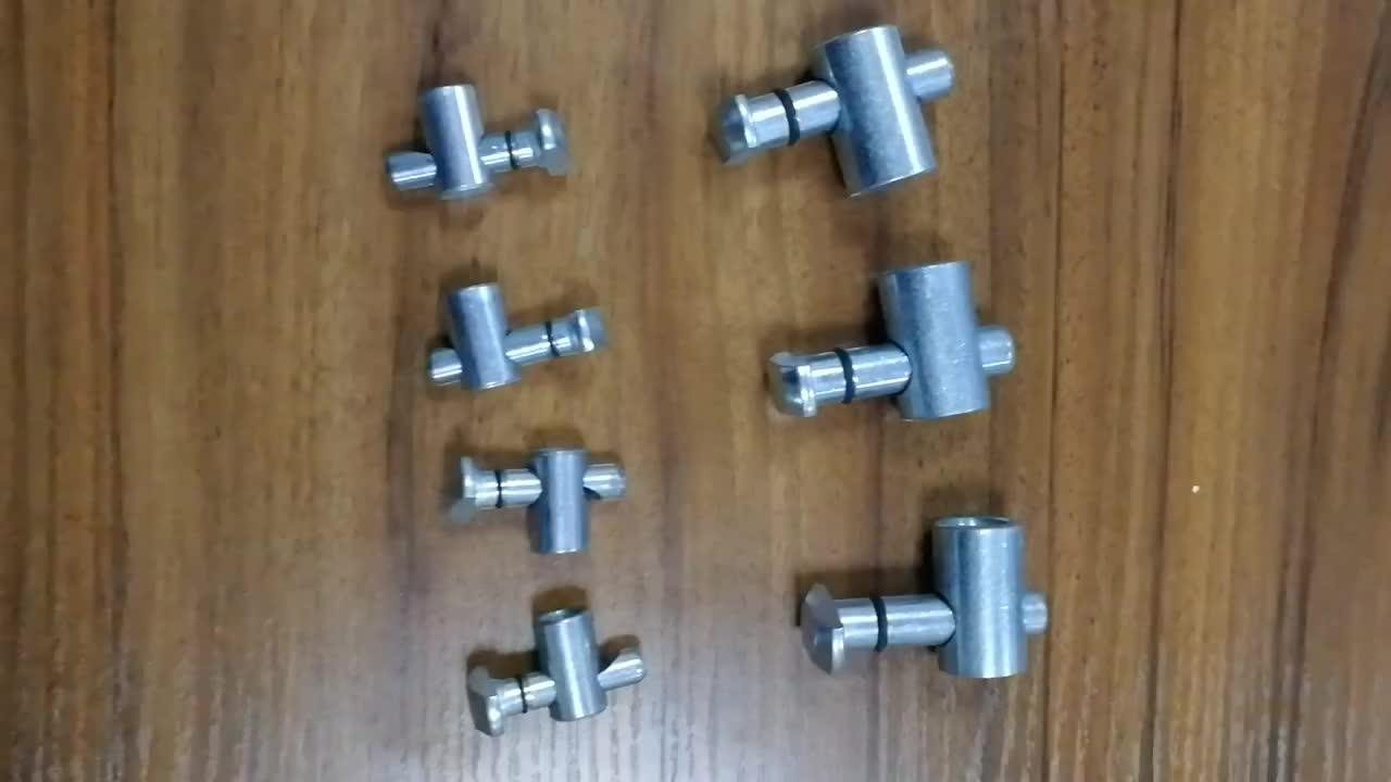 Aluminum Profile Steel Connecting Rod Alignment Fixture 90 Degree Angle ...