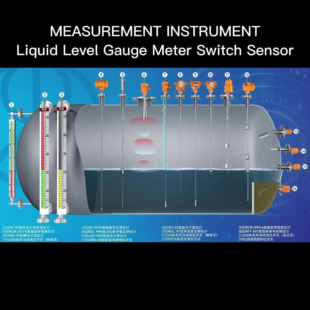 Smart Online Magnetic Float Level Transmitter For Liquid Tank 4-20ma ...