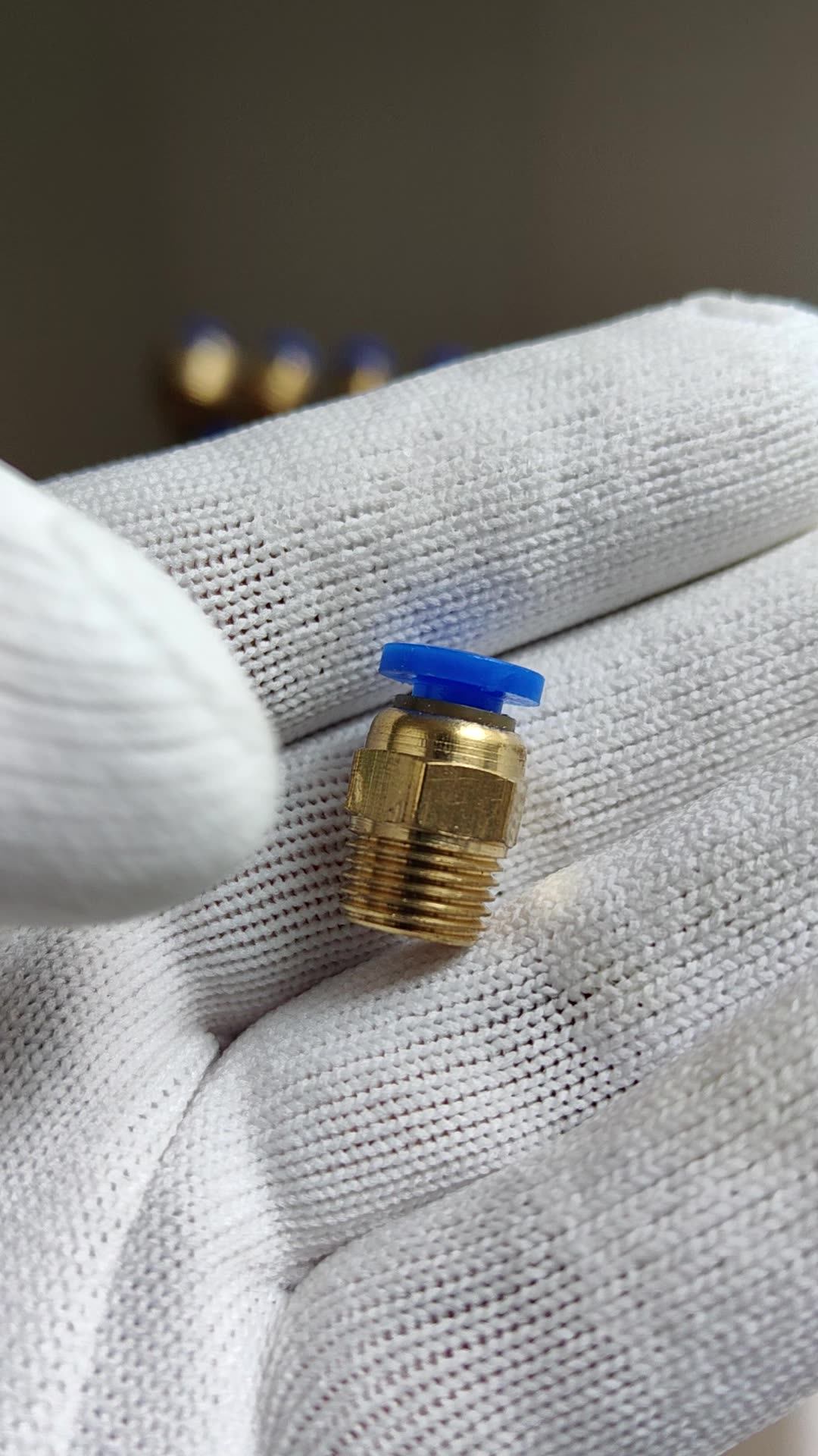 Factory Pc Quick Coupler Pneumatic Connector With Male Staight Thread ...