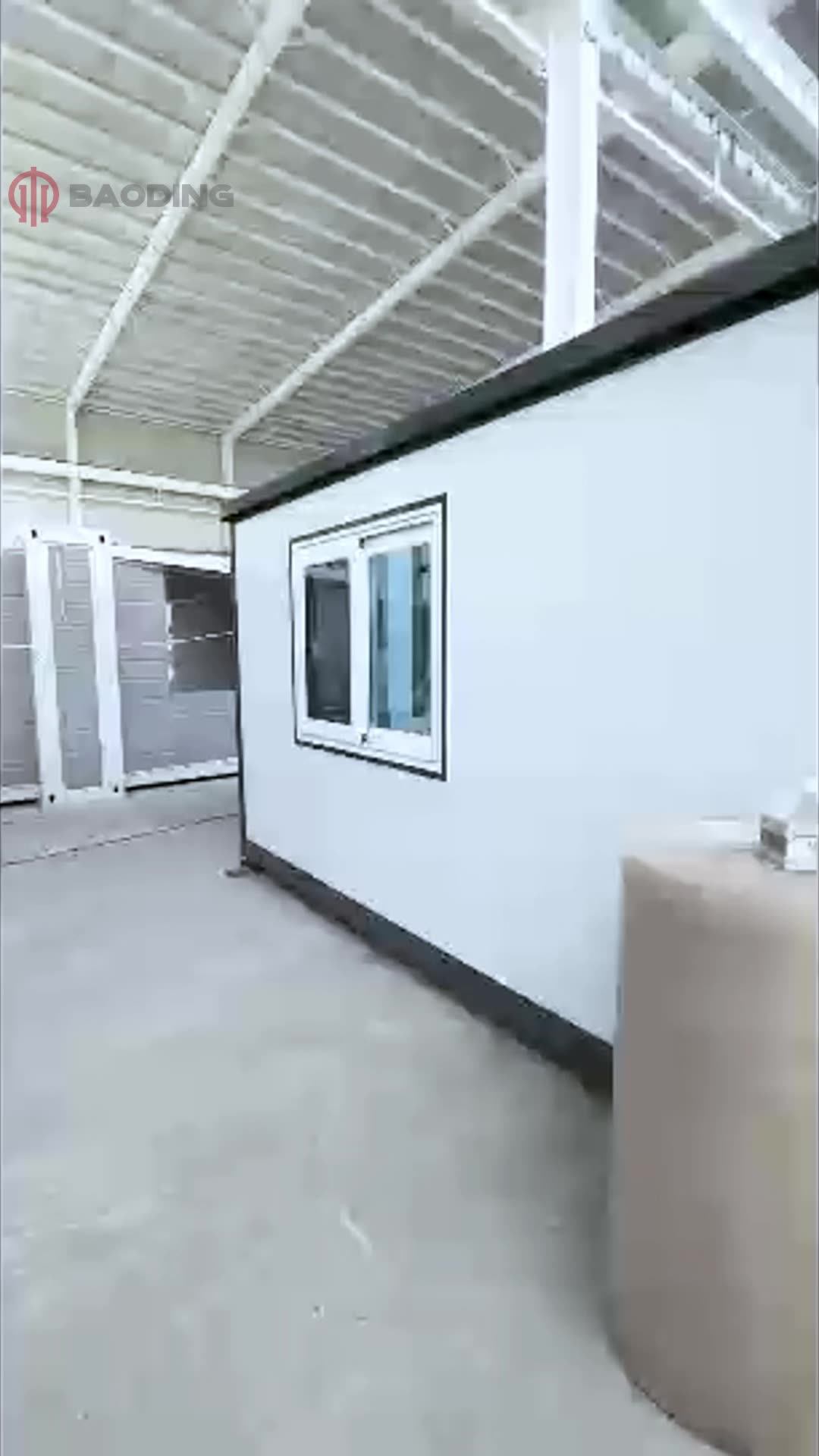 40ft Expandable Container House With Full Bathroom Cheap Prefab Homes ...