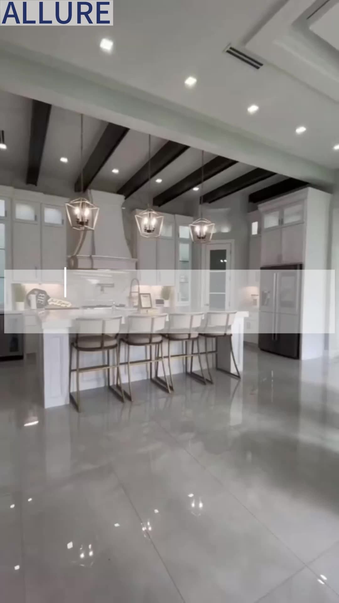 Luxury Full Kitchen Cupboards Island Cabinet Set Custom White Shaker ...