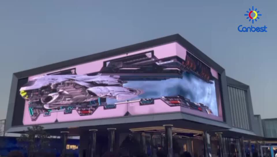 3d Effect Advertising Billboard Equipment Digital Led Display Outdoor ...