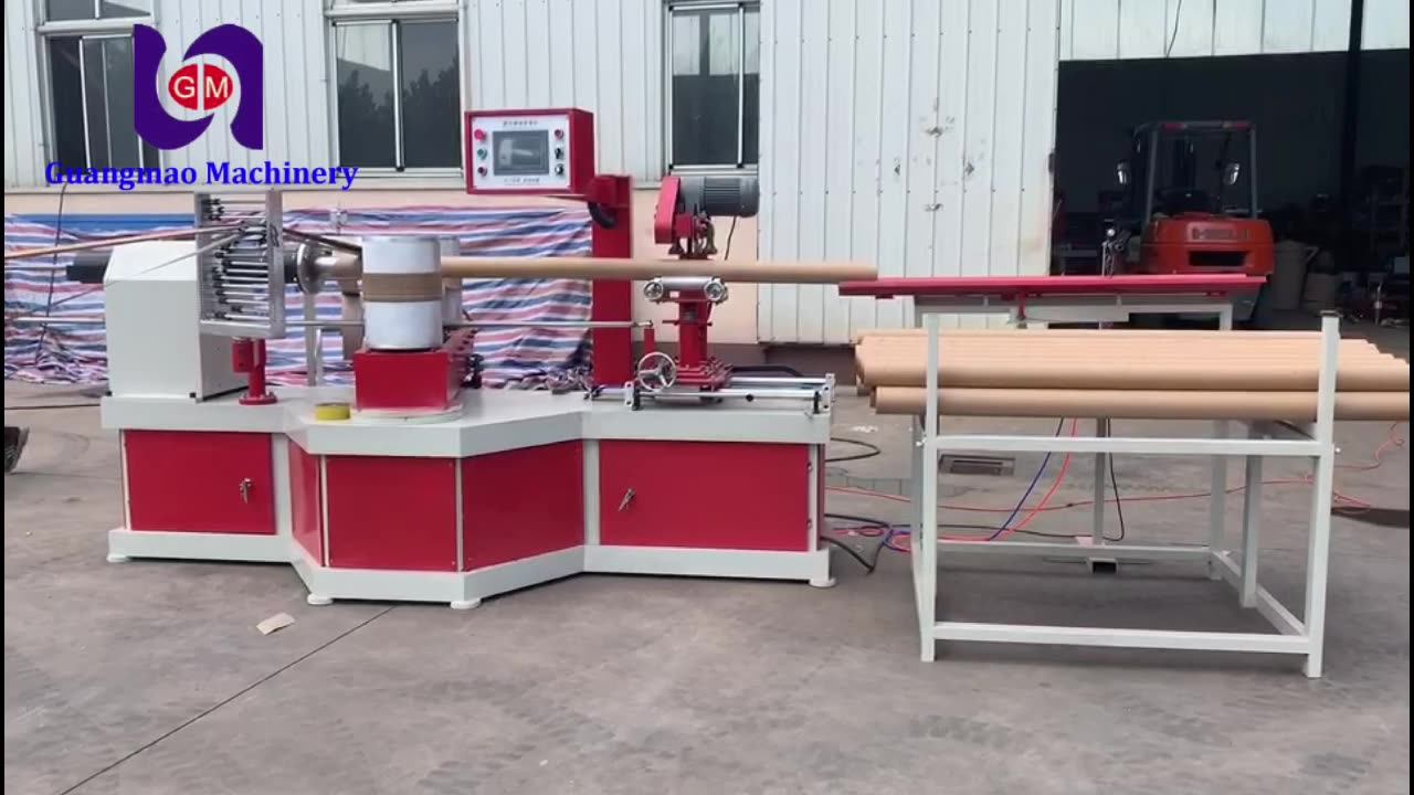 Máquina De Bobinado Para Hacer Tubos En Espiral De Papel Y Cartón - Buy ...
