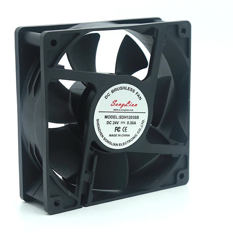 12038 Square 120x120x38mm With Pbt Blade Aluminum Frame Dc Axial Fan ...