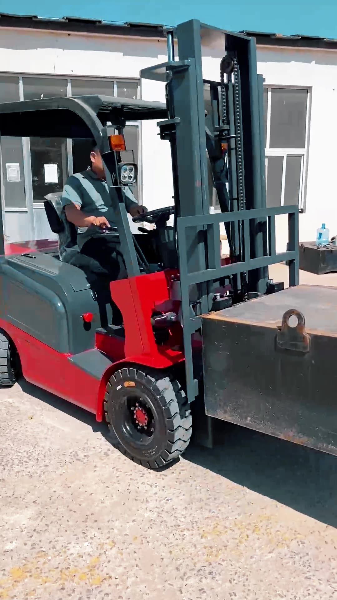 Heli Triple Mast Electric Hydraulic Counterbalance Forklift Chinese ...