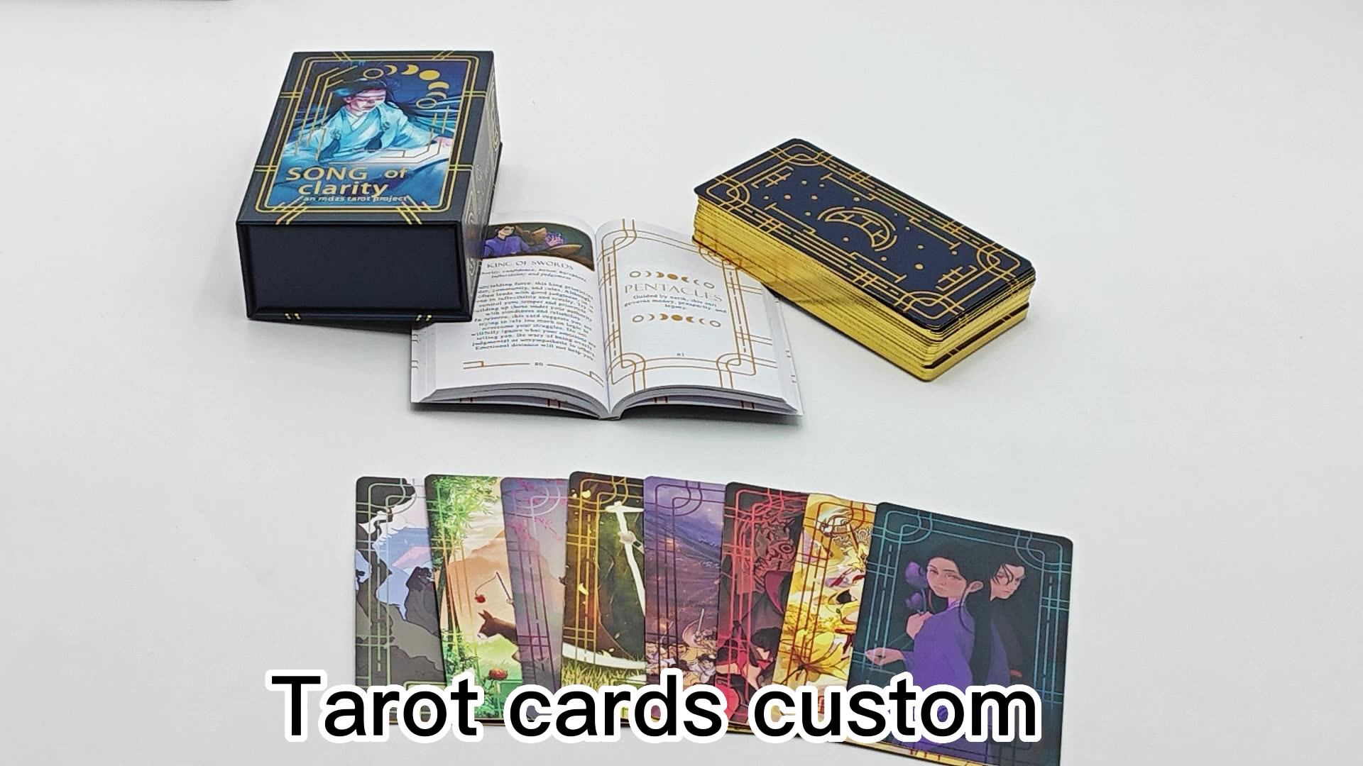 Knockdown Price Custom Printing Oracle Gold Foil Deck High Quality ...