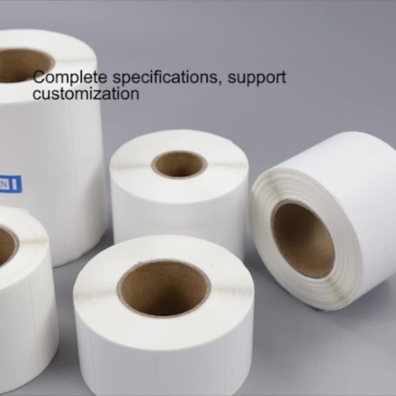 Thermal Adhesive Shipping Labels 2''*1'' Thermal Mailing Address Paper ...