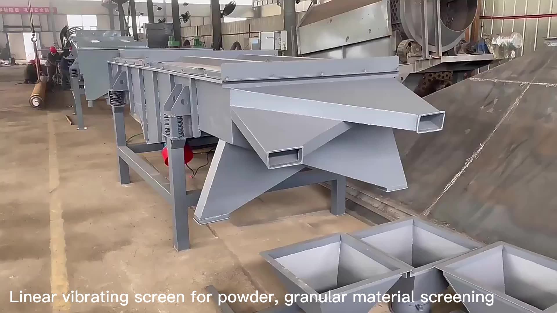 Corn Linear Vibrating Screen Linear Sieve Machine Linear Vibrating ...