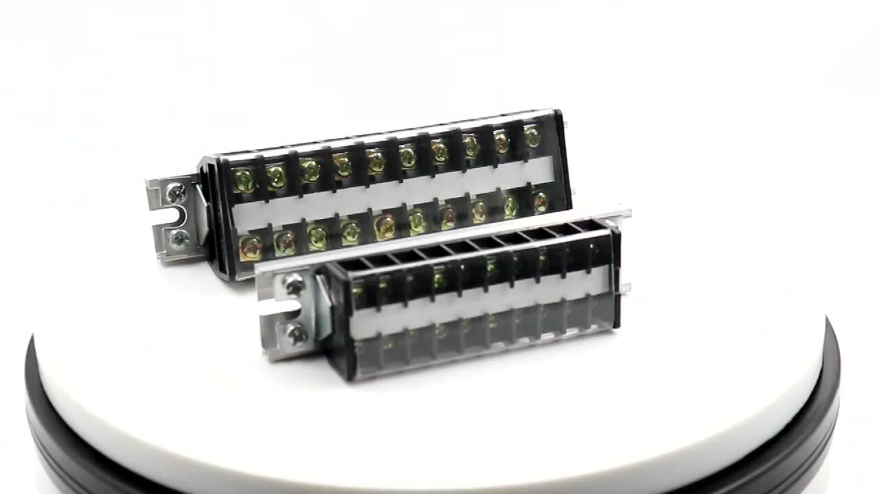 High Current Din Rail Terminal Block Td-15010 150a 10 Way Customized ...