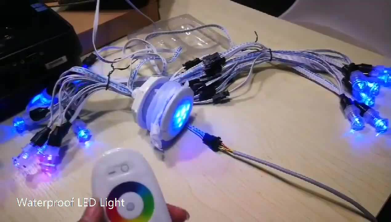 Led Waterproof Heat Proof Sauna Lights Steam Room Lighting Red / Blue ...