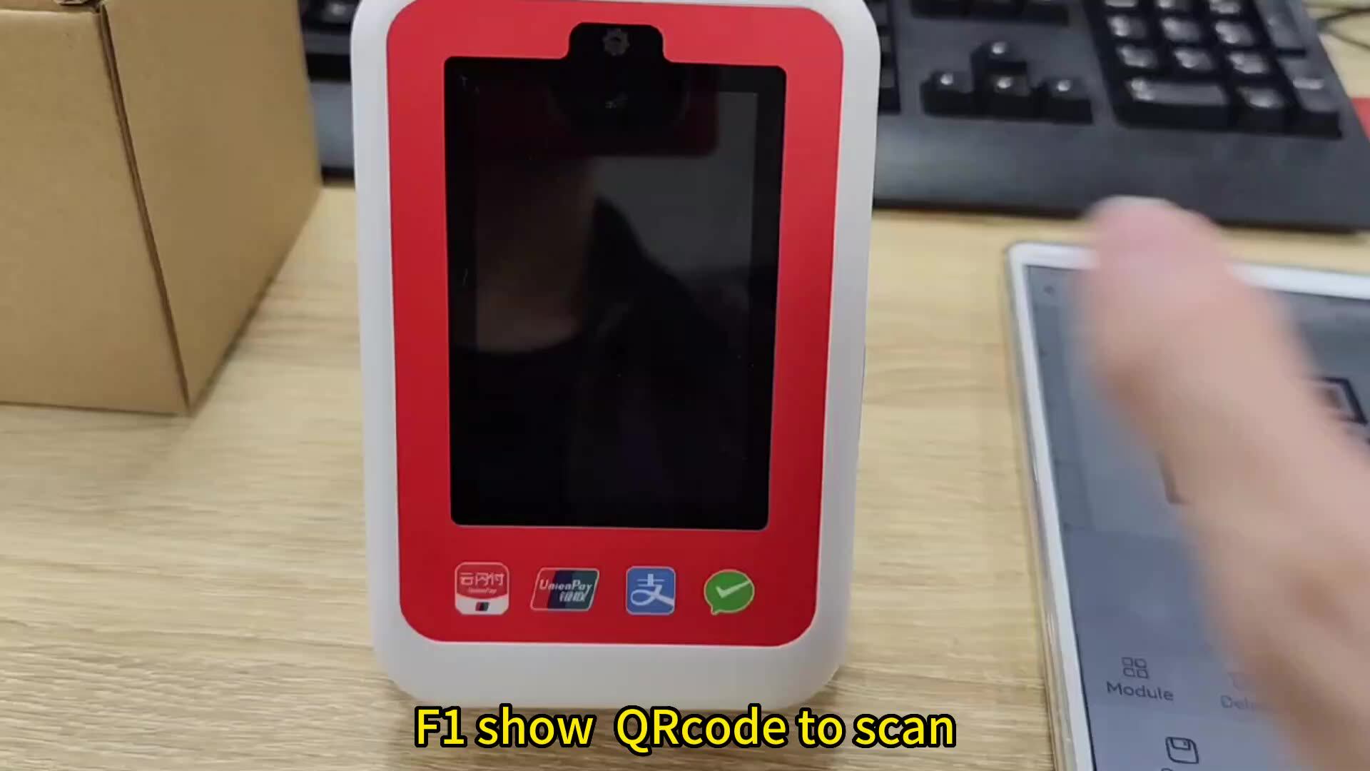 Ergonomic Qr Codes Sticker Rtos System Nfc Reader 4g Cloud Speaker ...