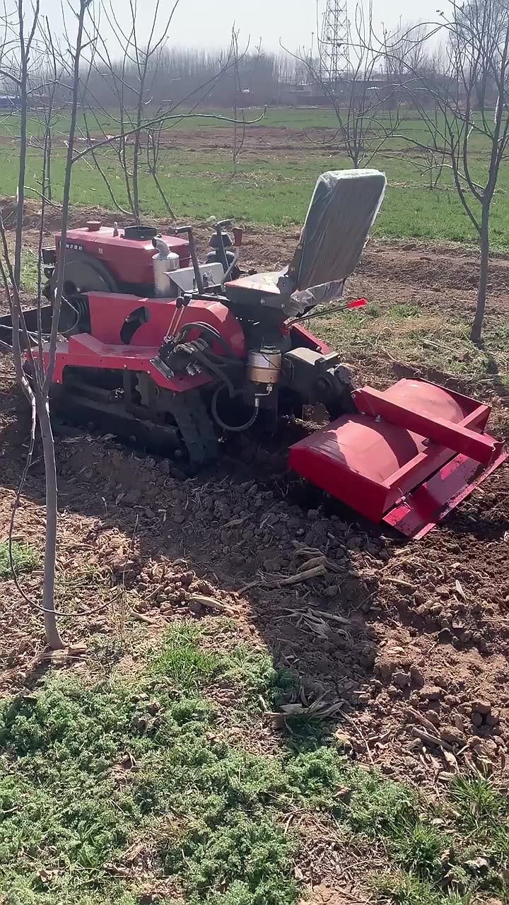 New Multi Functional Crawler Micro Tiller Self Propelled Rotary Tiller ...