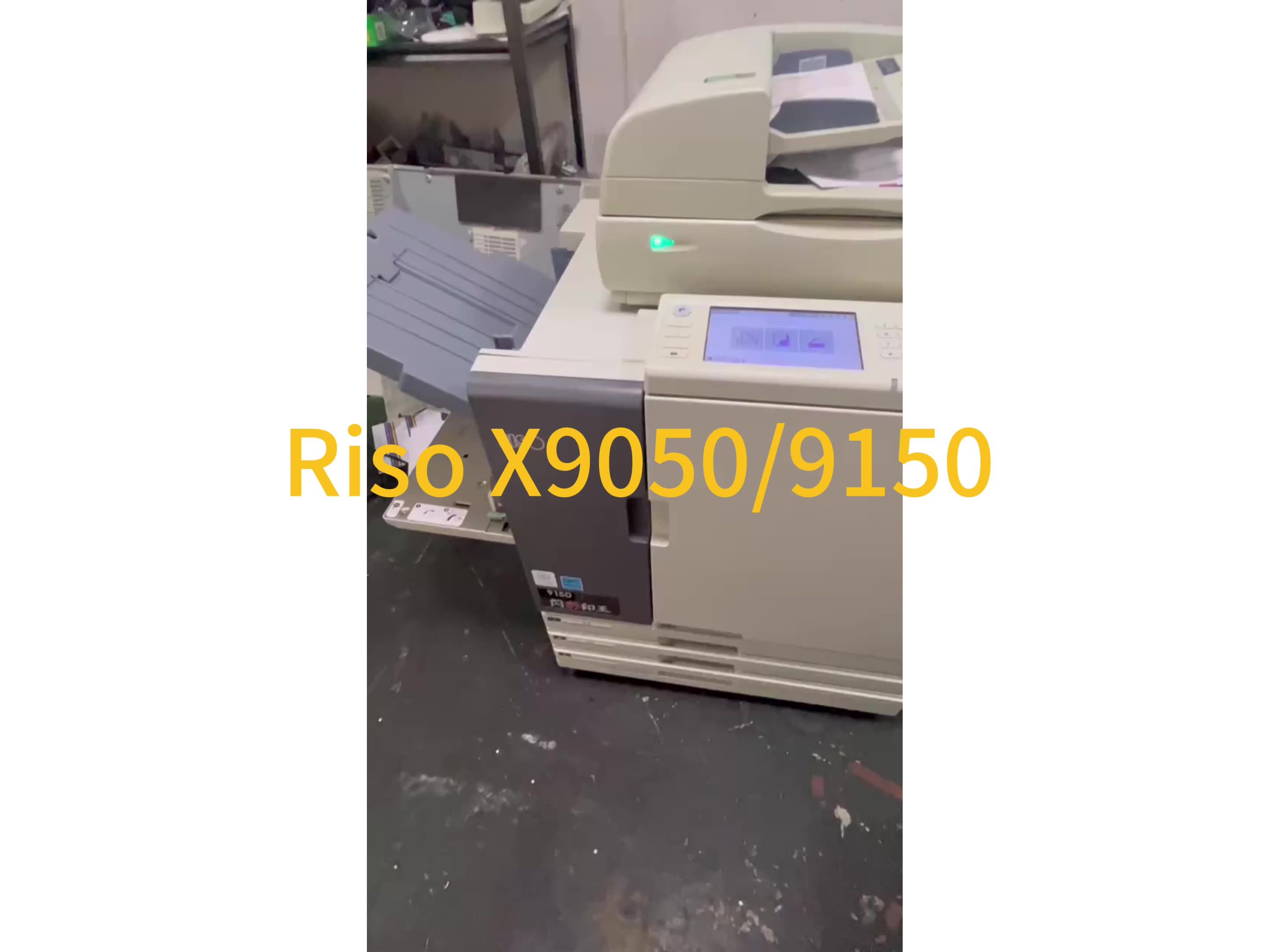 Riso Printer Comcolors Machine Print 98% New For Riso X7050/9050/7200 ...