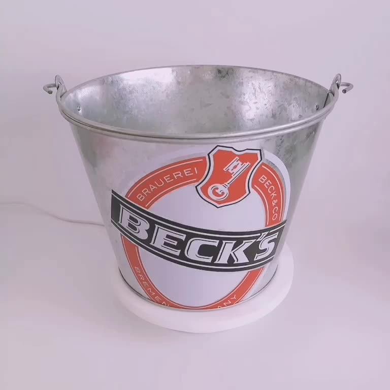 Mini Nature Round Galvanized Metal Tin Pails Small Metal Flower Buckets ...