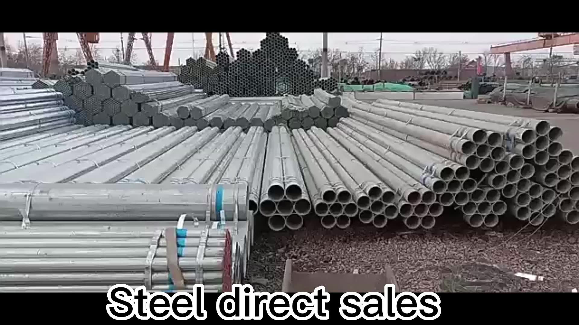 Hot Dip Galvanized Steel Pipe Scaffold Galvanize Pipe 6 Meter - Buy ...