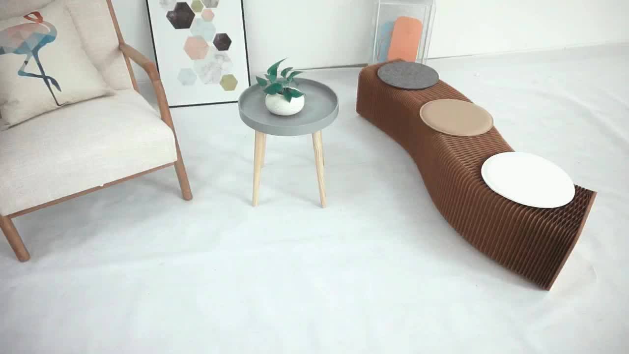 Home Living Room Furniture Ihpaper Brand Kraft Paper Folding Chair From ...