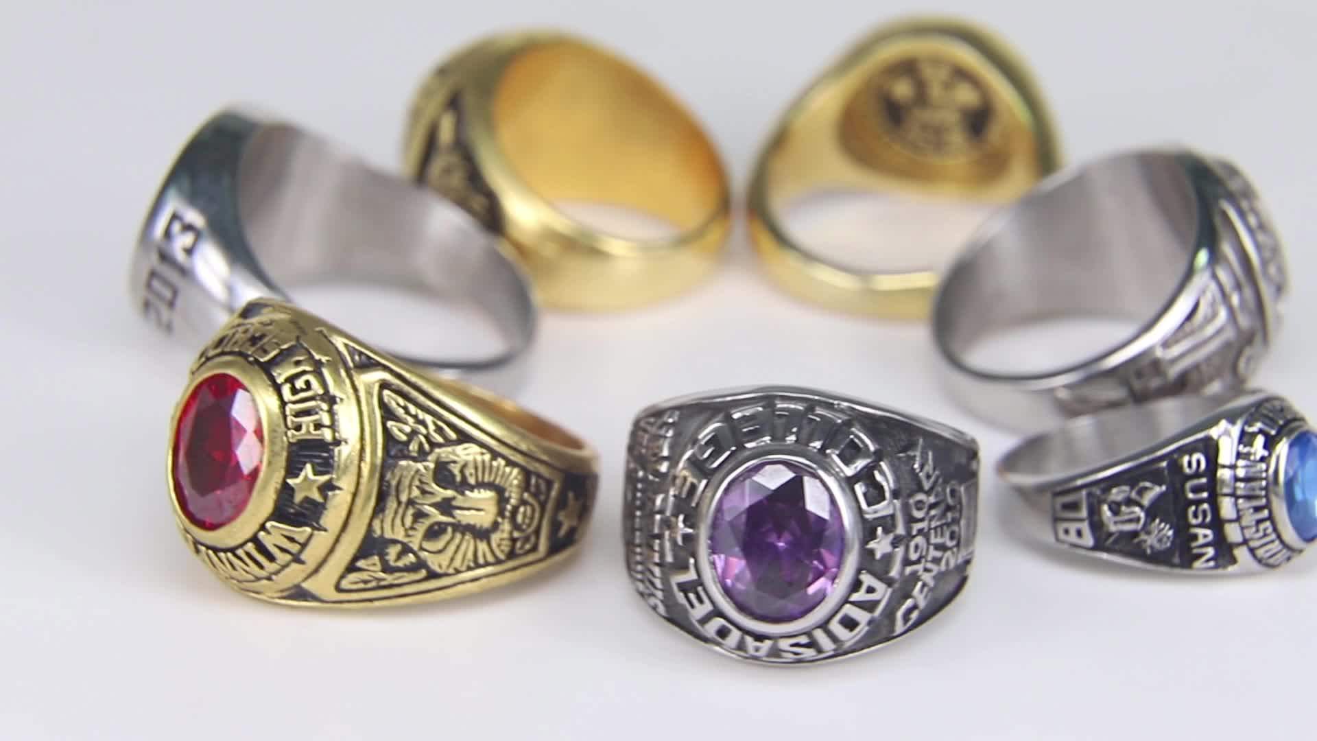 Antique Military Rings With Unique Style For Army - Buy Antique ...