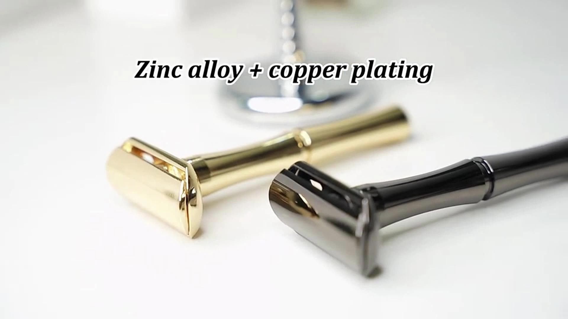 Double Edge Classic Razor Adjusting Old Style Shaving Razor 1-8 ...