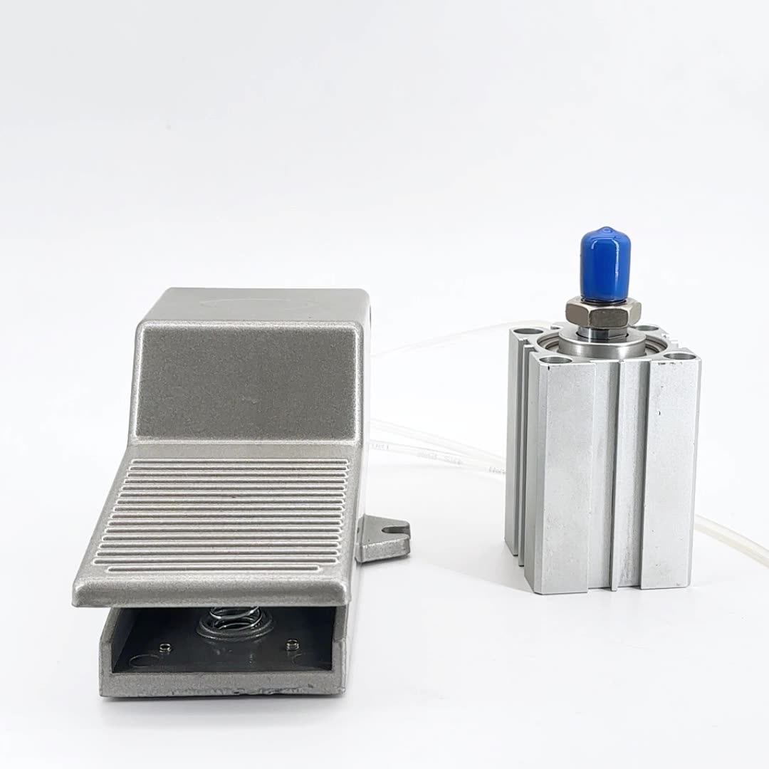 5/2-way Aluminum Foot Pedal Lock Cover Valve Airtac Type 4f Series Foot ...