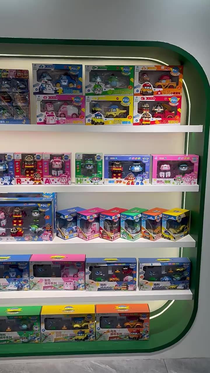 Robocar Toy Genuine Poli Toy Transforming Robot Car Model Anime Action ...