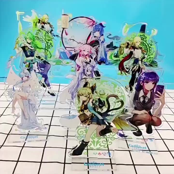 11 Styles Anime Delicious In Dungeon Figure Standee Model Toy Home ...