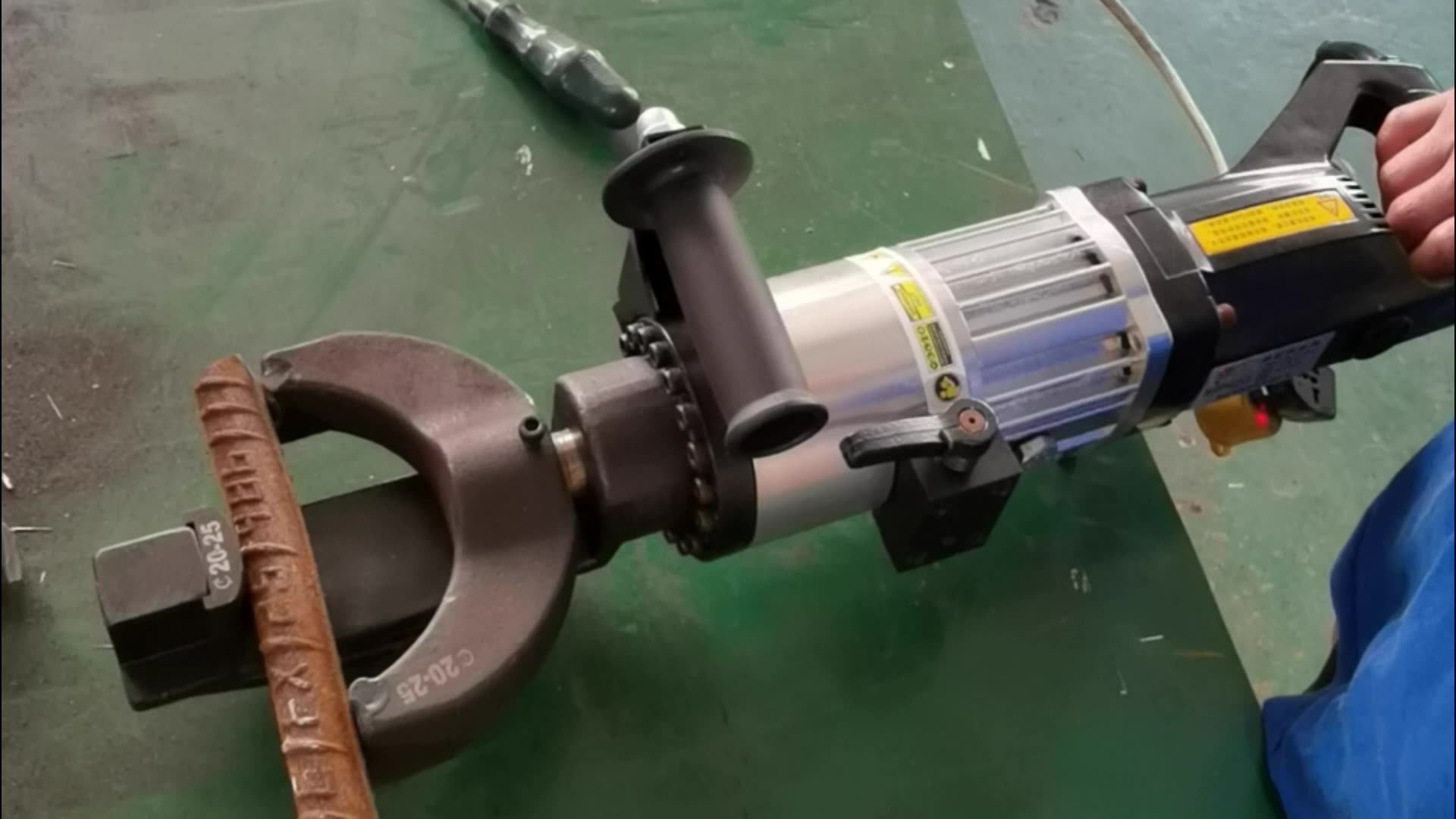 Small Portable Hydraulic Electric Steel Bar Bending Machine/zb-25b/25mm ...