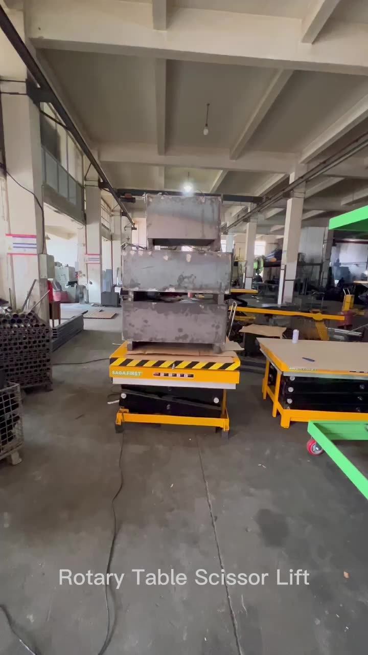 Lifter Hydraulic Electric Lift Platform Lifts With Rotary Turning Table ...