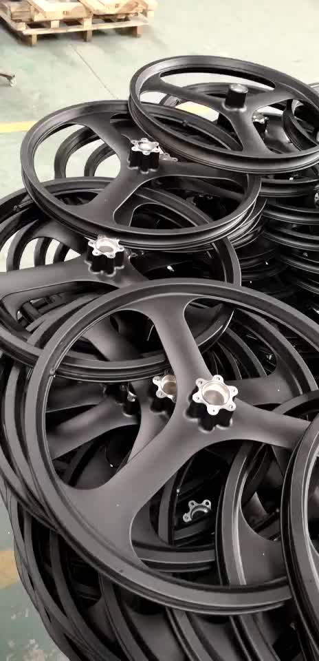 Aero 3 Spoke Alloy Wheels Magnesium Blade Spoke Bike Wheel 20inch - Buy ...