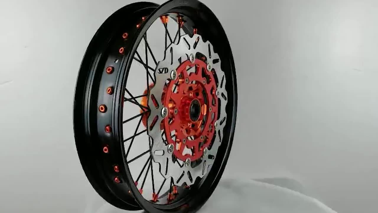 High Quality Factory Price Aluminum Alloy Motocross Wheels Fit Exc Sxf ...