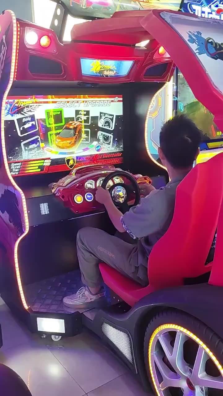 Dinibao 42 Inch Screen Coin Operated Simulator Racing Arcade Game ...