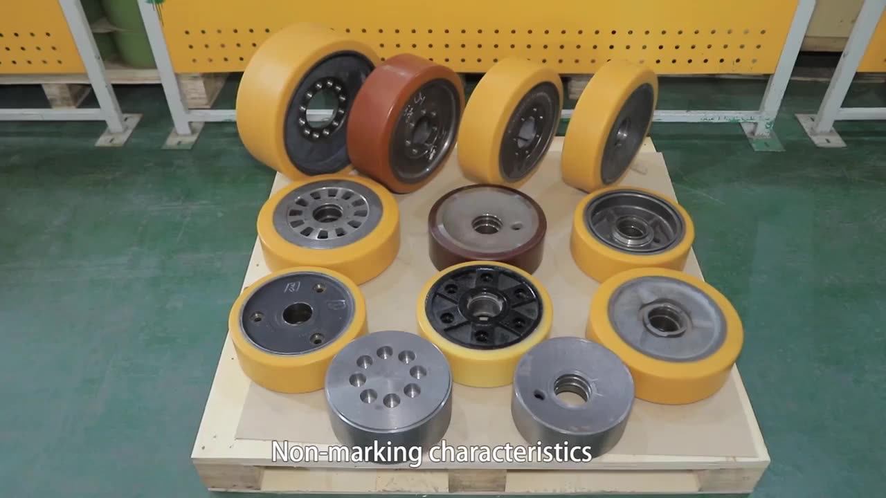 Factory Directly 85x105/110-25 Mm Pu Polyurethane Load Roller Wheel For ...