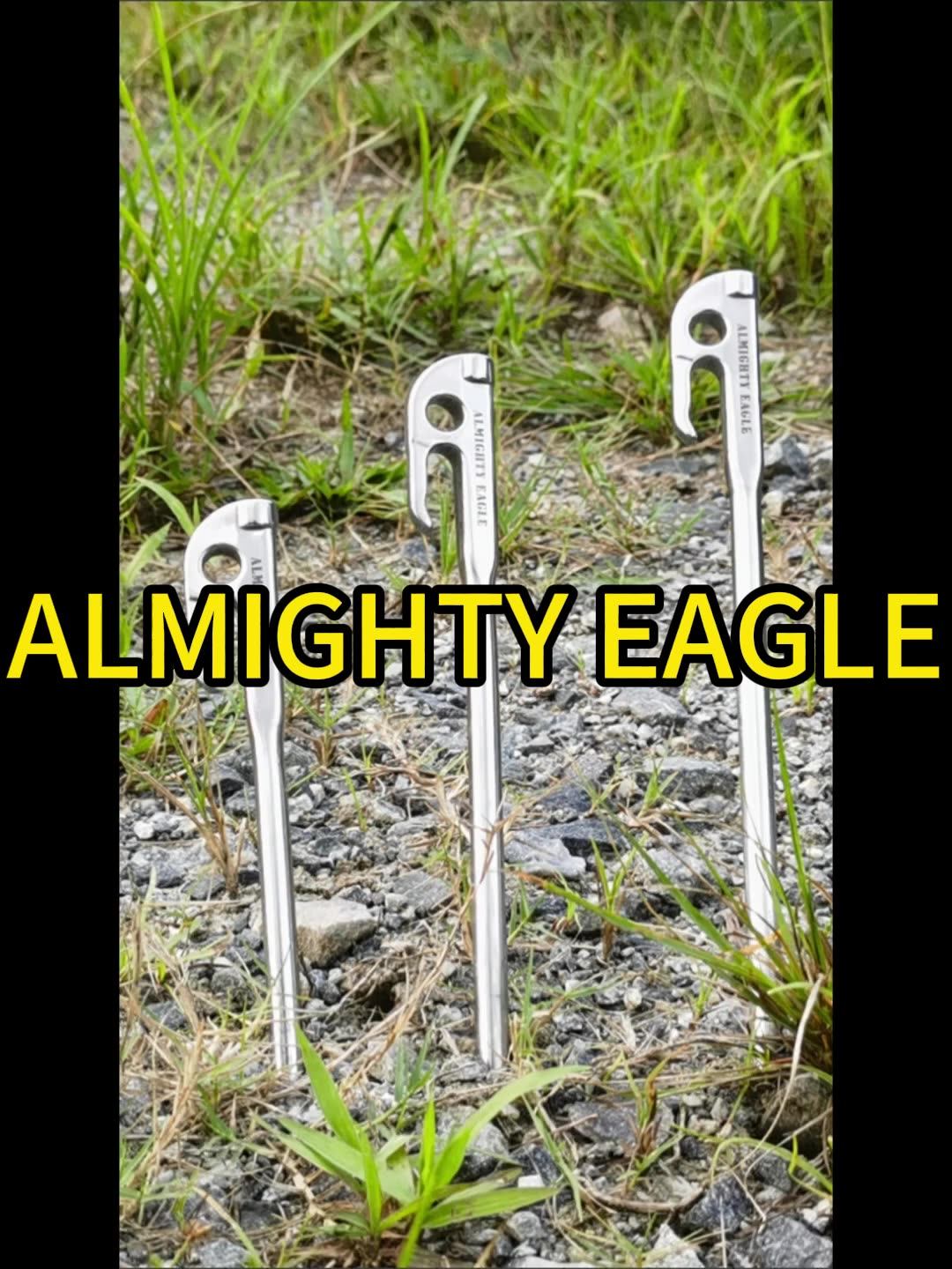 Almighty Eagle 420 Stainless Steel All-steel High-strength Ground Nails ...