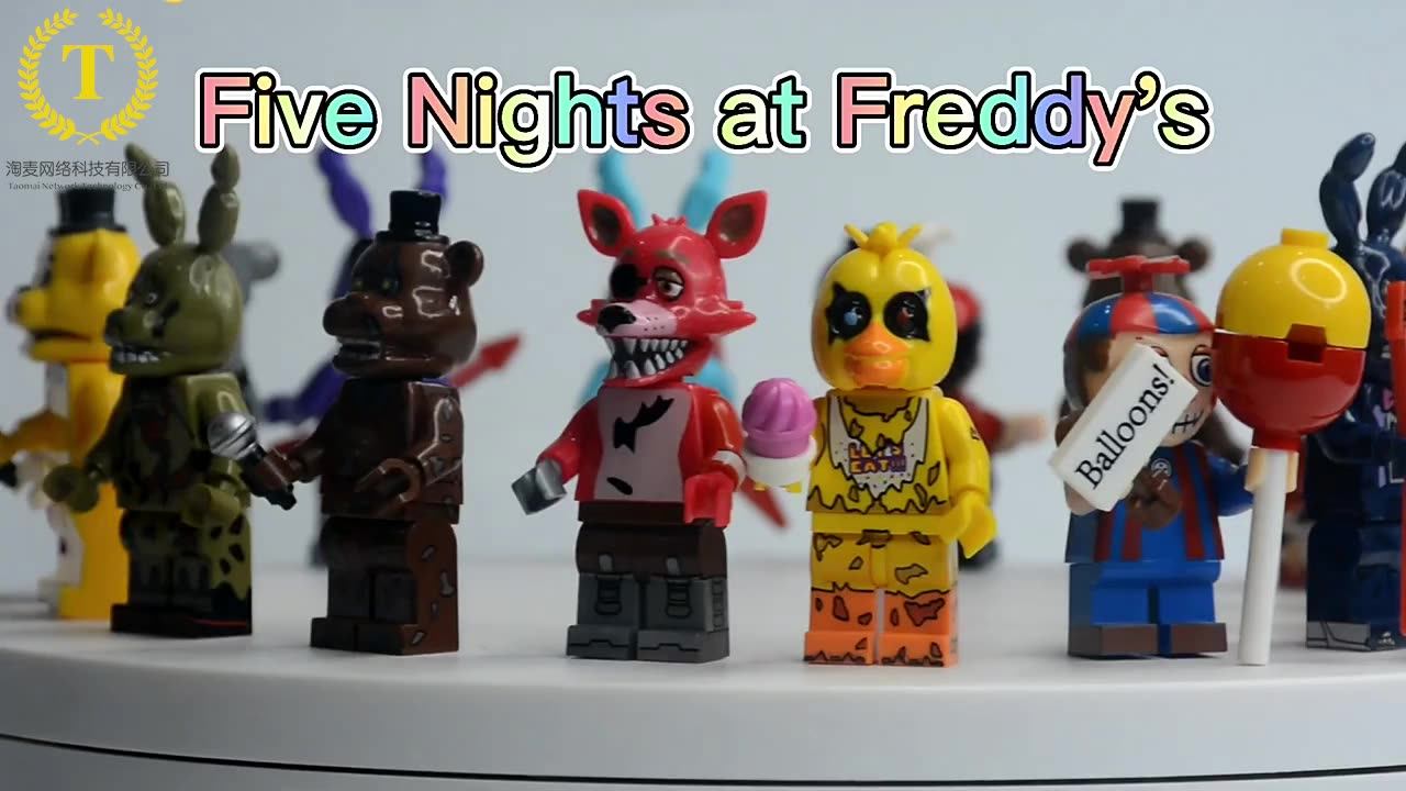 Fnaf Horror Series Chica Bunnie Endo Freddy Balloon Boy Foxy Mini ...