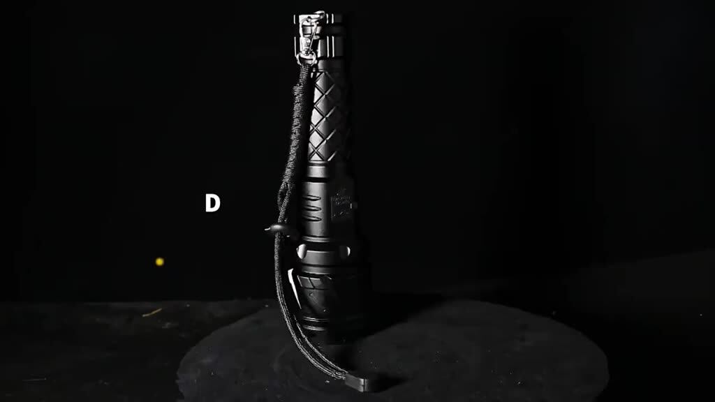 5000 Lumen P160 High Brightness Led Flashlight Zoomable Head 500 Meters ...