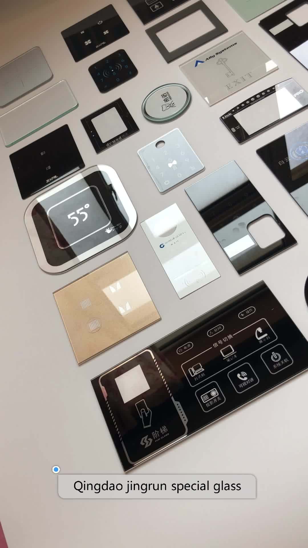 Crystal Glass Panel Switch Smart Home Automation Remote Control Wall ...