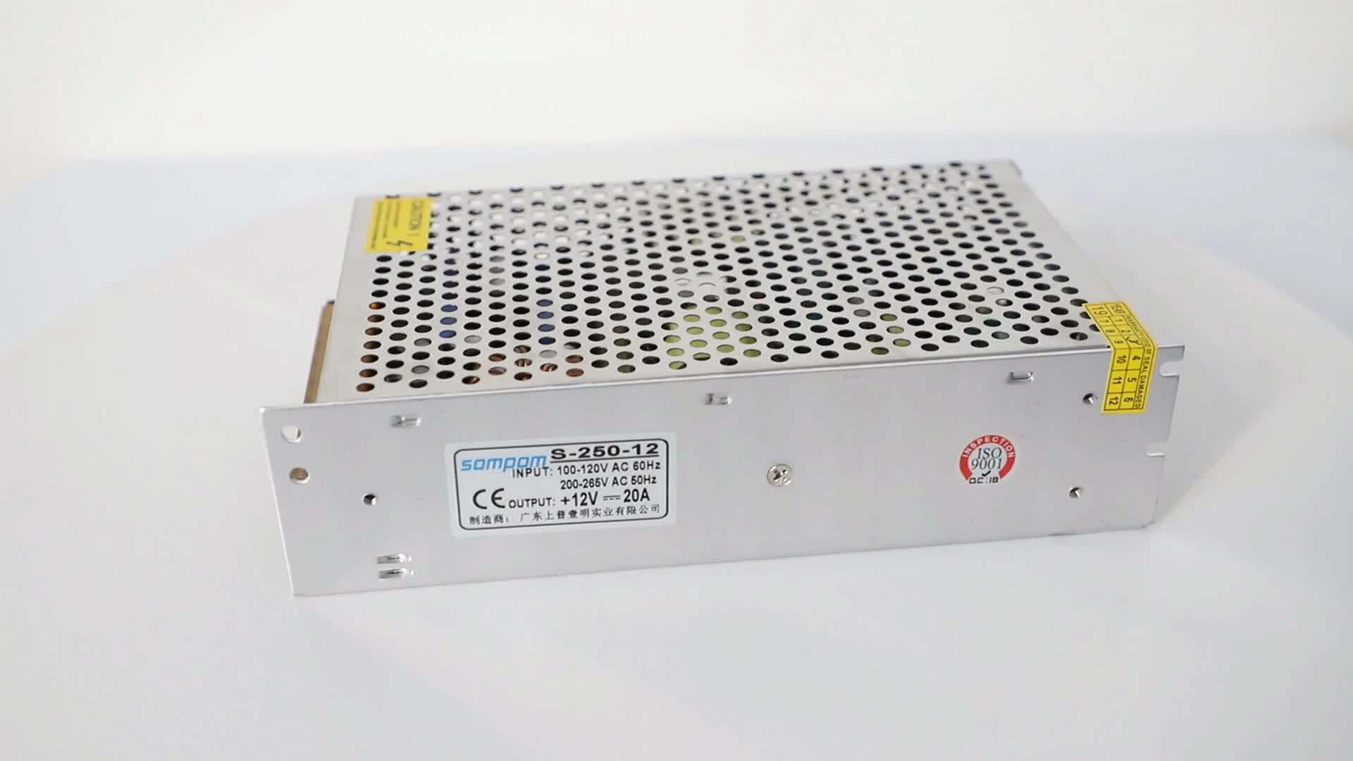 Sompom Transformer 12 Volt 20 Amp/power Supply 12v 20a 250w 240w Pcb ...